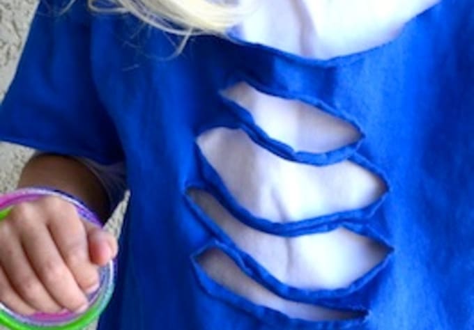 Cut and design any t shirt you send me into an 80s style ripped or off ...