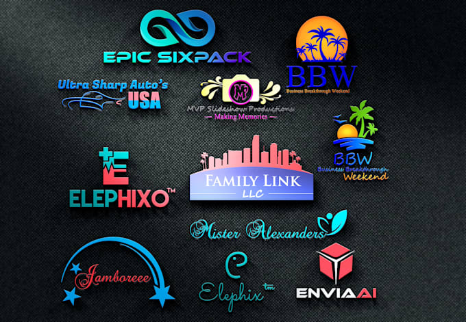 Design awesome text logo in 24 hours by Wowdesigner | Fiverr