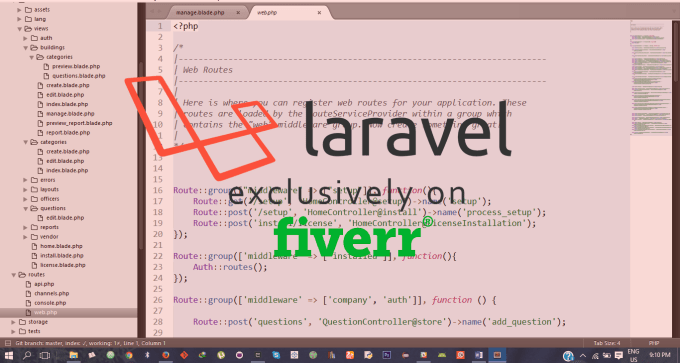Do php and laravel related tasks perfectly for you by Redehub | Fiverr Do php and laravel related tasks perfectly for you by Redehub | Fiverr