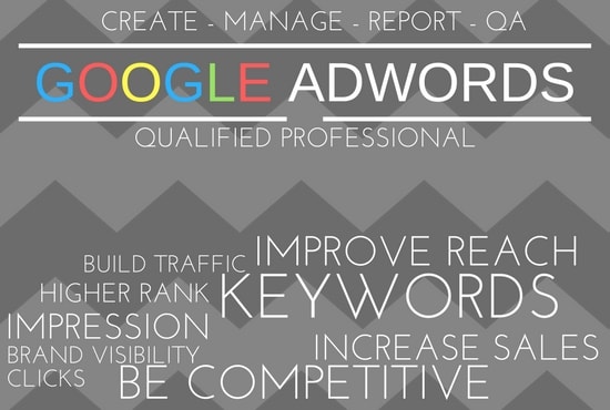 Optimize and manage your google adwords campaign for a month by ...