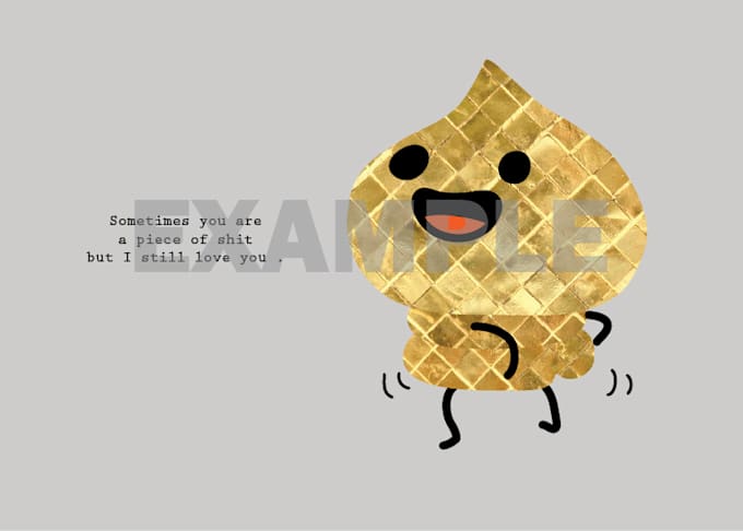 Create a custom funny poop artwork by Wenjuice | Fiverr