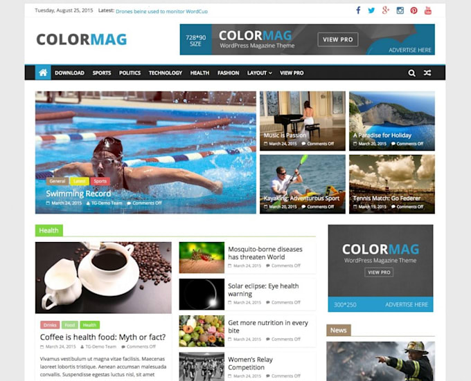 Design professional website or blog by Rizwansa | Fiverr