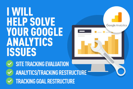 Fix google analytics problems by Georgecollins | Fiverr