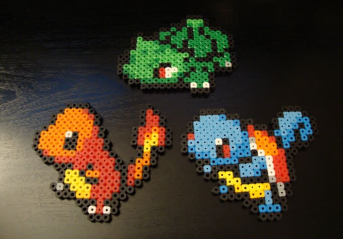 Create a retro, 8 bit keychain of your favorite video game character by ...
