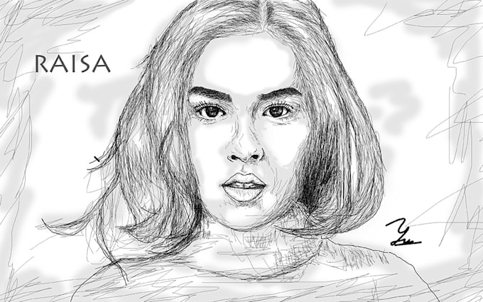 Make your sketch drawing by Yogaoi | Fiverr