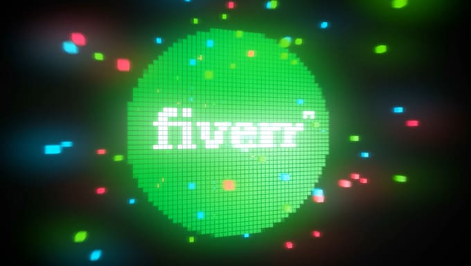 Create pixel logo animation by Gilashinche | Fiverr