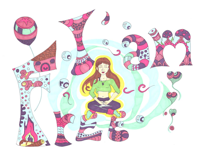 Draw art therapy affirmations by Medilludesign | Fiverr