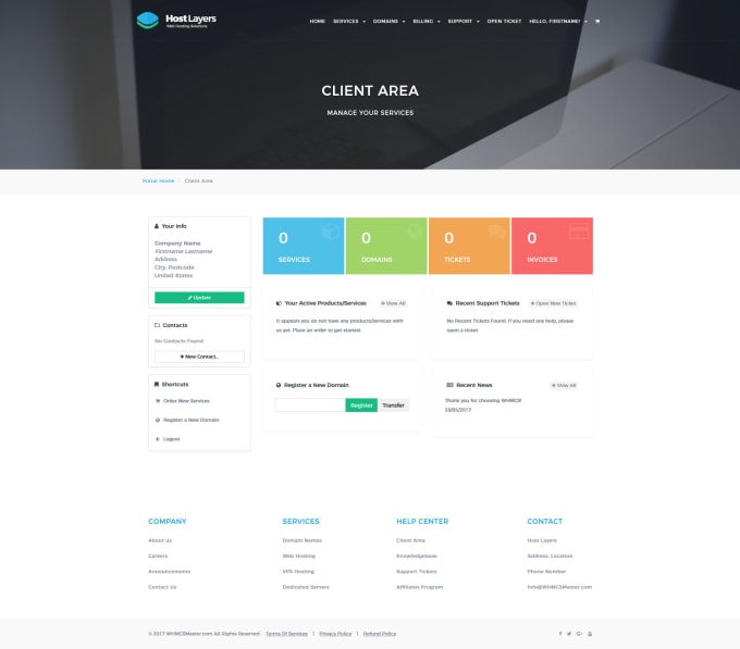 Responsive hosting template html, whmcs by Websatnet | Fiverr Responsive hosting template html, whmcs by Websatnet | Fiverr