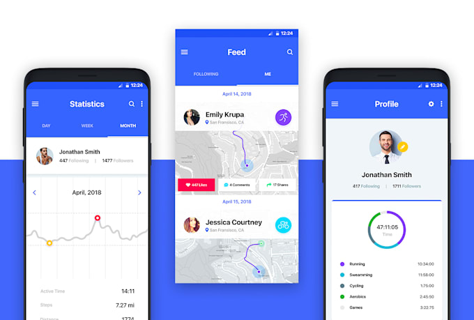 Do android material app ui design by Appsuiuxdigital | Fiverr