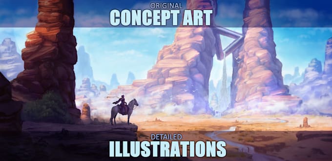 Create original concept art or detailed illustrations by Baukjespirit ...