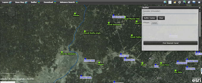 Develop custom web map application using google and esri api by Iamemon ...