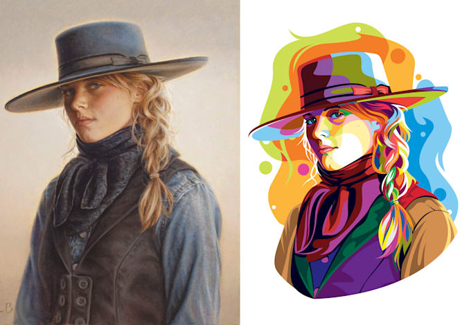 Draw you into a full color cartoon avatar by Aryakuza | Fiverr