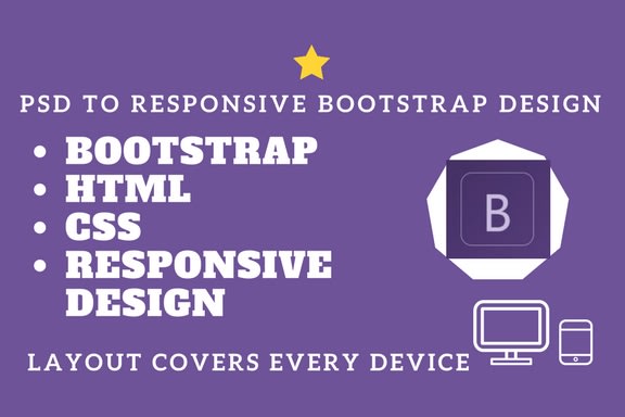 Create responsive web design using bootstrap by Arjunsonik | Fiverr