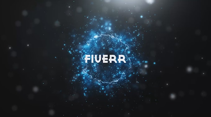 Design a blue electric video intro by Meepzintros | Fiverr