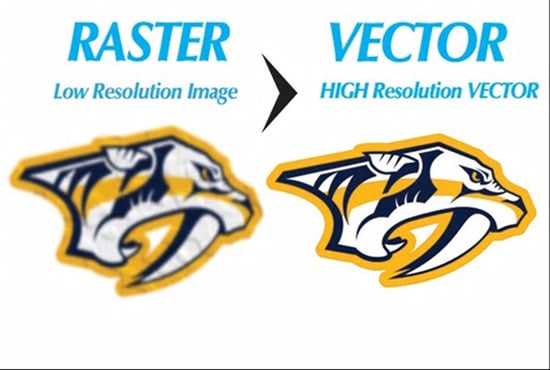 Vectorize your logo and image professionally by Ponkhirajj | Fiverr