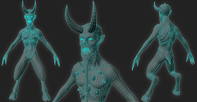 Make retopology of your characters and props with uv map by Devkumar3d ...