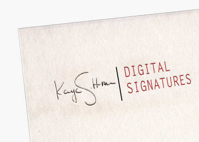 Convert handwritten signatures into digital logo by Hiraathar | Fiverr