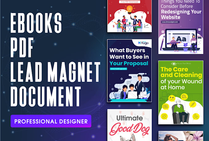 Design your pdf lead magnet ebook by Charakh | Fiverr