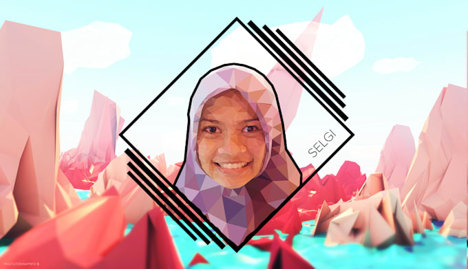 Draw a amazing low poly effect from your photo by Baguztaji07 | Fiverr