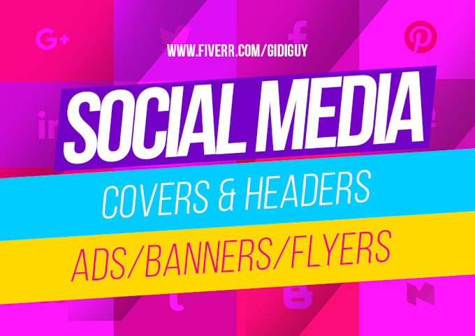 Design social media banner, cover, ad by Gidiguy | Fiverr
