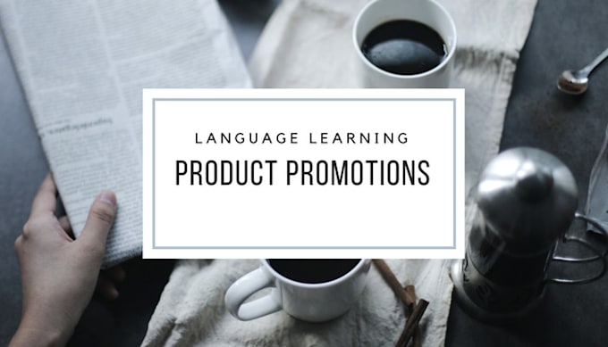 Promote your language learning products, events or services by ...