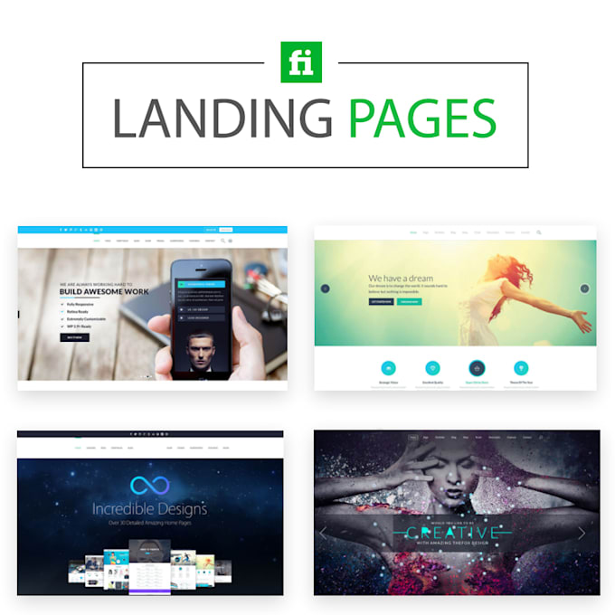 Amazing landing page for you by Jongear | Fiverr