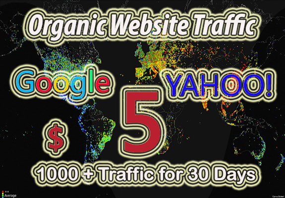 Drive organic website traffic for 30 days by Able2traffic | Fiverr