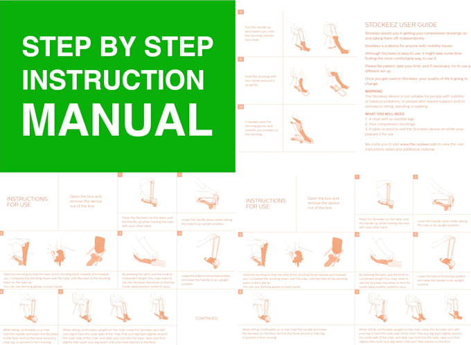Draw step by step instruction manual for your product by Toonprince ...