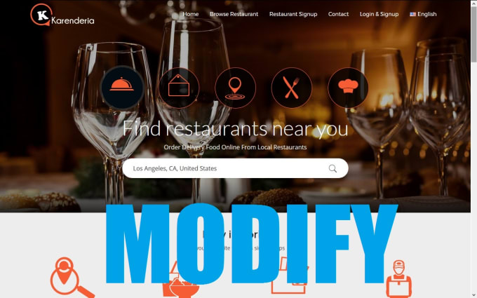 Modify customize karenderia multiple restaurant system by ...
