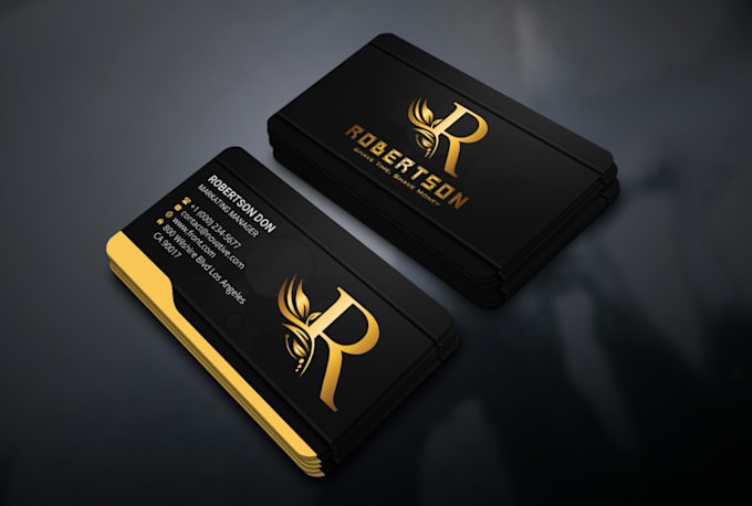 Tarjetas De Presentacion Con Dos Logo Tarjetas De Visita