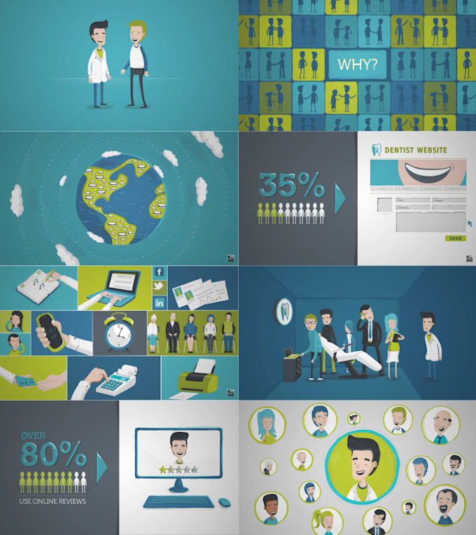 Make 2d explainer video for your business by Danimators007 | Fiverr