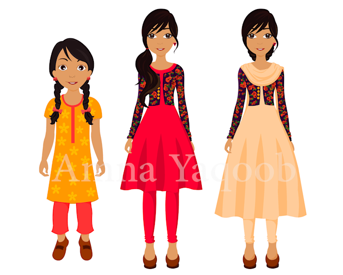 Draw any cartoon character with high quality by Amnayaqoob103 | Fiverr