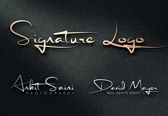 Create a signature logo for you by Design_house7 | Fiverr
