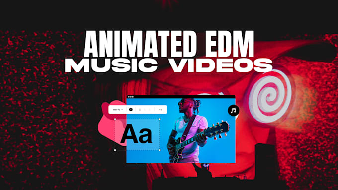 Do an animated video for your edm song by Beautiful_now | Fiverr