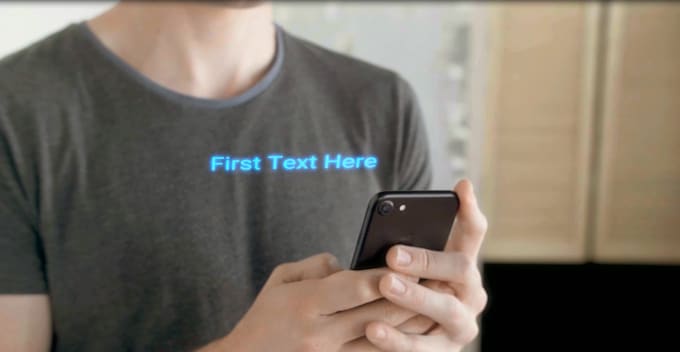 Create a live texting animation for you by Zephyszavaron | Fiverr