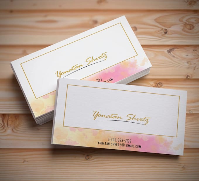 Design your business card by Shaangraphics | Fiverr