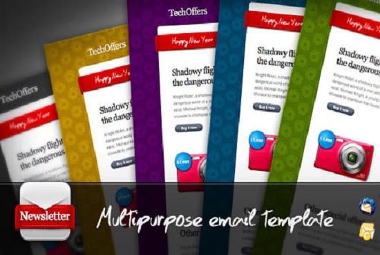 Design outstanding mailchimp template by Othomsen | Fiverr