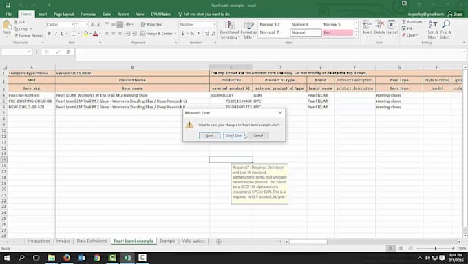 Create amazon flat files with variations by Elistohub | Fiverr