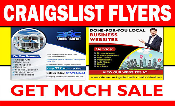 Design awesome craigslist ads less than 24 hrs by Smartict | Fiverr