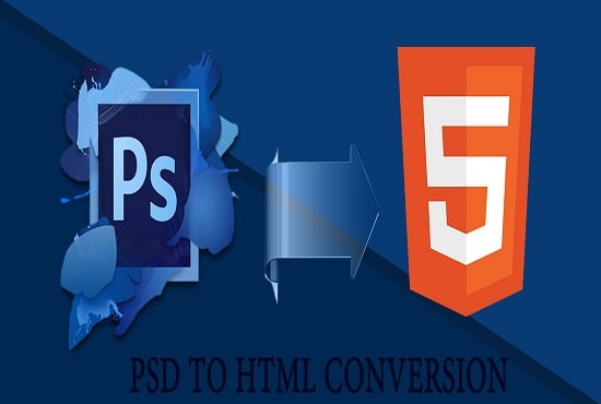 Convert psd to responsive html5 css by Azad2017 | Fiverr