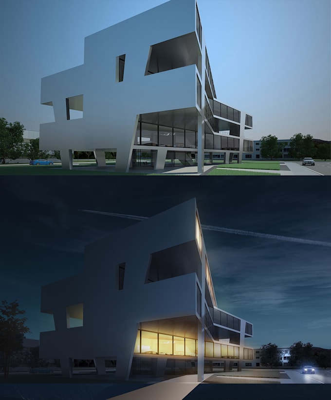 Turn your architecture render into beautiful visualization by Dawid ...