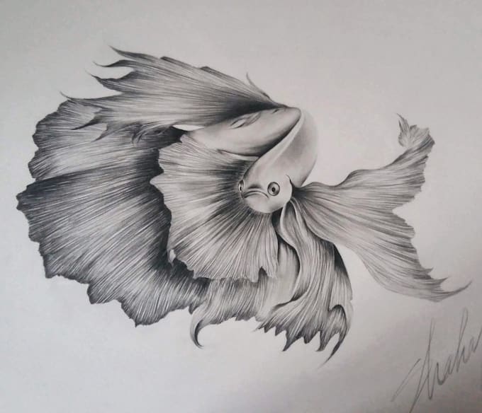Make a small beautiful drawing by Shahardekel | Fiverr