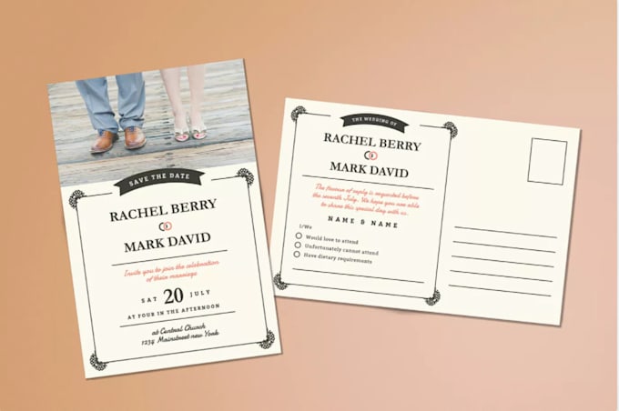 Design the perfect invitation by Ahoernke | Fiverr