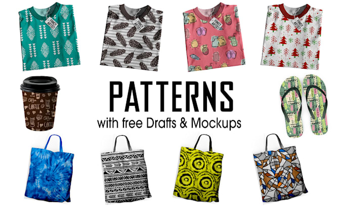 Design or recreate repeated seamless pattern vector by Fancyartist | Fiverr