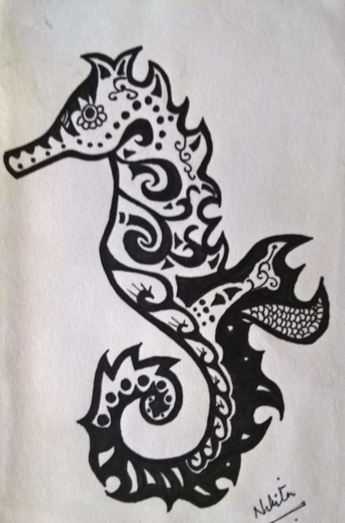 Sketching, logo designing and fast typing by Ishikakochhar | Fiverr