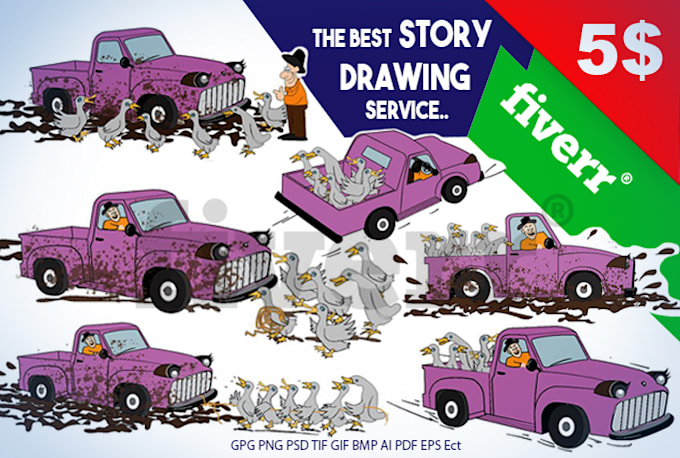 Draw creative storybook illustration for children by Weerasingheindi ...