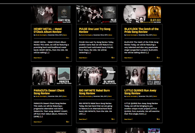 Manage your rock metal music band project by Burakesp | Fiverr