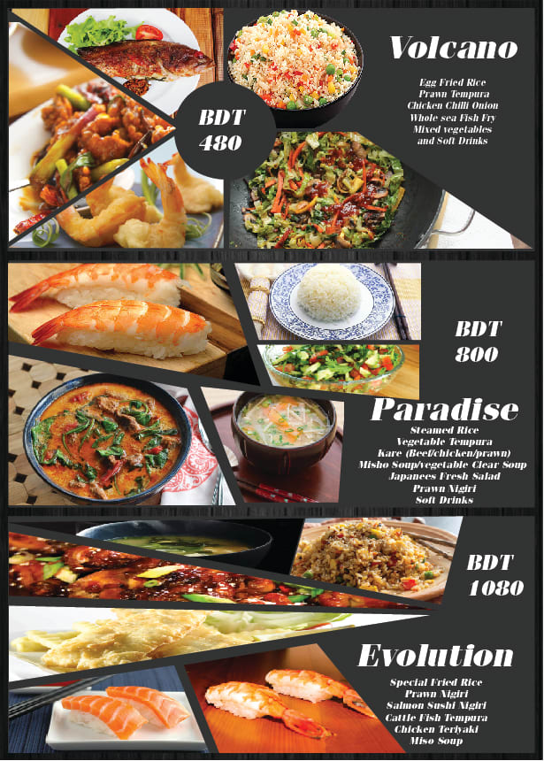 Design professional restaurant, takeaway menu by Dgstation | Fiverr
