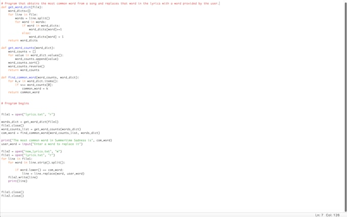 Write Revise Or Debug Python Code By Skulkarni123 Fiverr