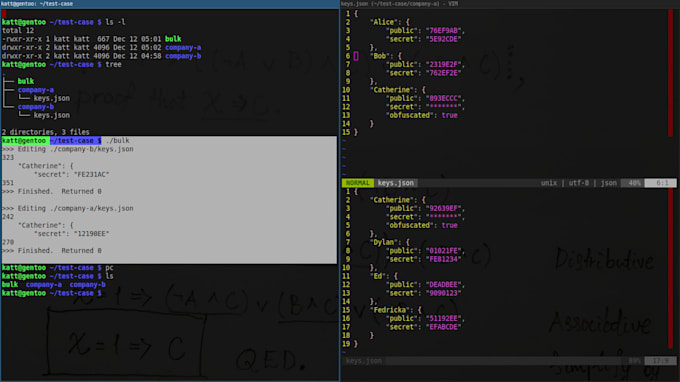 Create a gnu ed script for your batch editing task by Katt64 | Fiverr